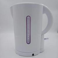 China Plastic 1.7 L  Electrical home Appliances Black Silver White Body OEM Customized kettle for sale