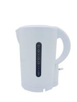 China Plastic 1.7 L  Electrical home Appliances Black Silver White Body OEM Customized kettle for sale