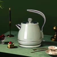 China Hotel guest room electric coffee tea milk 1.8L kettle 304SS safety OEM customized 360 cordless Concealed Heating Element for sale