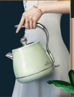 China Hotel guest room electric coffee tea milk 1.8L kettle 304SS safety OEM customized 360 cordless Concealed Heating Element for sale