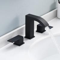 China bath shower 3 hole single handle 2 basin heater rotating sink basin mixer kitchen torneira gourmet waterfall fauc for sale