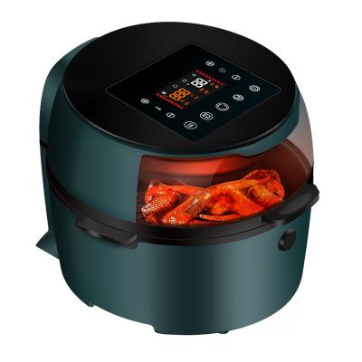 China Multifunction large OEM 8L 1500W  round deep german air fryer for sale