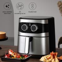China New 8L dual air fryer air fryer multifunction with one detachable basket for sale