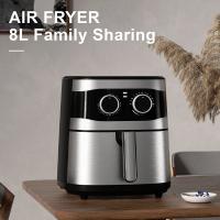 China New 8L dual air fryer air fryer multifunction with one detachable basket for sale