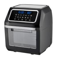 China Oil Free LED Screen Touch Control Air Fryer Oven 11L Big Capacity for sale