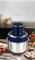 China Multifunction Automatic Food Processor 1.5L / 2.2L / 2.5L Mince / Grind / Chop / Blend Thickened Metal Bowl for sale