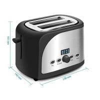 China 6 Gear 220V Stainless Steel Electric Toaster Automatic Bread Oven Home Breakfast Machine toaster for sale