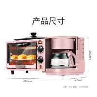China Breakfast Electric Oven Toaster Grill Pan With Drip Coffee Maker Stainless Power Timer OEM 3 In 1 for sale