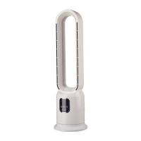 China ABS Remote Control Bladeless Floor Fan OEM Large Air Volume Cooler Home Water Mist Fan for sale