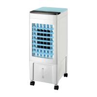 China Cold Air Water Mist Square Home Tower Fan Intelligent  Remote Control Cooling Fan for sale