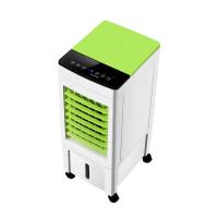 China Cold Air Water Mist Square Home Tower Fan Intelligent  Remote Control Cooling Fan for sale