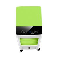 China Cold Air Water Mist Square Home Tower Fan Intelligent  Remote Control Cooling Fan for sale
