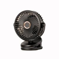 China 7200mAh Extra Large Capacity Clip On Desktop Fan With Three Speeds Working Up To 8H for sale