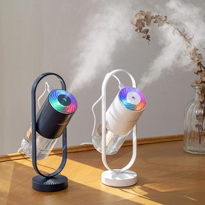 China 200ML Phantom Creative Usb Ultrasonic Air Purifier Humidifier 360 Degree Rotating Spray Moisturizing for sale
