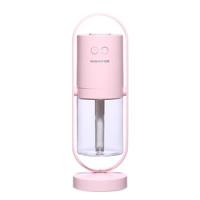 China 200ML Phantom Creative Usb Ultrasonic Air Purifier Humidifier 360 Degree Rotating Spray Moisturizing for sale