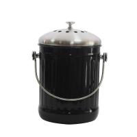 China Kitchen Compost Bin Stainless Steel Odorless Countertop Compost Pail for sale