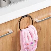 China Stainless steel Bathroom Ring Wall-Mounted towel Ring Kitchen Towel Rack for sale