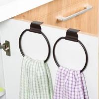 China Stainless steel Bathroom Ring Wall-Mounted towel Ring Kitchen Towel Rack for sale