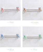 China Perforation-Free Stainless Steel Wall Rowel Rack Bathroom Towel Rack for sale