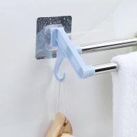 China Perforation-Free Stainless Steel Wall Rowel Rack Bathroom Towel Rack for sale