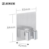 China 304 stainless steel Mop Handle Holder Wall mount Household Mop Handle Holder Reusable Tool Gripper for sale