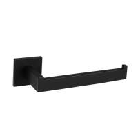 China black Bathroom Accessories Toilet Brush Holder Stainless Steel Wall Mounted Paper Dispenser for sale