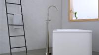 China OEM ODM duschkopf freestanding bathtub faucet stainless steel water tap shower filler mixer waterfall faucet set for sale