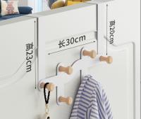 China Over The Door Hook Door Hanger with 6 Hooks for sale