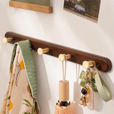 China Heavy-Duty  Clothes Hook Decorative Wall Mounted Clothes Hanger Decorative Hook Rack for sale