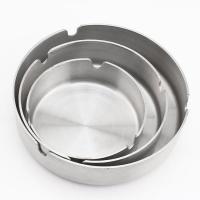 China Round/ Stainless Steel Ashtray Ashtrays for Outdoors and Home/Car Ash Tray for Home Office Decoration for sale