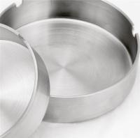 China Round/ Stainless Steel Ashtray Ashtrays for Outdoors and Home/Car Ash Tray for Home Office Decoration for sale