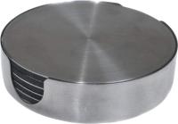 China Modern Stainless Steel Round Coasters for for hot or cold drinks for sale