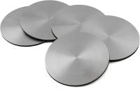 China Modern Stainless Steel Round Coasters for for hot or cold drinks for sale