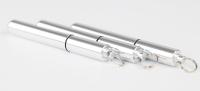 China Pocket Toothpick Holder Metal Pill Case with Key Ring Portable Toothpick for sale