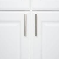 China Amazon hot sale satin nickel stainless steel cabinet pulls for sale