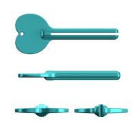 China Toothpaste Metal Tube Presser Tube Roller Tube Wringer Keys Dispenser Squeezer for sale