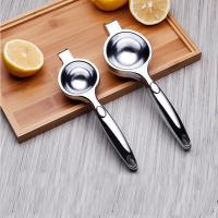 China Stainless Steel Manual Dishwasher Safe Heavy Duty Lemon Juicer Squeezer for sale