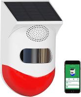 China Wifi Home Security Solar Powered House Alarm Wireless Burglar Intruder Alarm for sale