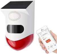 China Wifi Home Security Solar Powered House Alarm Wireless Burglar Intruder Alarm for sale