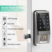 China Security Wifi Alarm Smart Touchscreen Intelligent Door Lock Homesafe Security for sale