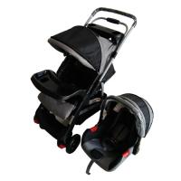 China Oxford Stainless Steel Custom Lightweight Baby Stroller 6 Wheels 0-36 Months for sale