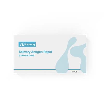 China Plastic Disposable Antigen Rapid Self Test Kit Lollipop Saliva Test for sale