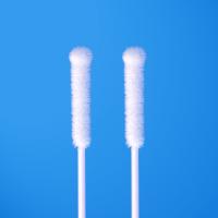 China Nylon Flocked Nasal Nasopharyngeal Swab 90mm 1 Person for sale