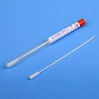 China 1 Person Oropharyngeal Nylon Flocked Swab Oropharyngeal Nylon Flocked Swab With Tube for sale