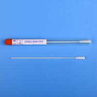 China 1 Person Oropharyngeal Nylon Flocked Swab Oropharyngeal Nylon Flocked Swab With Tube for sale