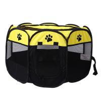 China pet cushion bed luxury mesh breathable foldable carrier portable large tent pet playpen for sale