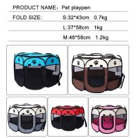 China pet cushion bed luxury mesh breathable foldable carrier portable large tent pet playpen for sale