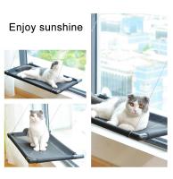 China High Load Capacity Cooling Pet Mat Cushion Sucker Hanging Window Cat Hammock for sale