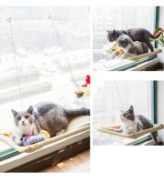 China High Load Capacity Cooling Pet Mat Cushion Sucker Hanging Window Cat Hammock for sale
