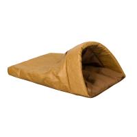China Novelty Paper Cooling Pet Mat Tunnel Cat Bed Yellow Green for sale